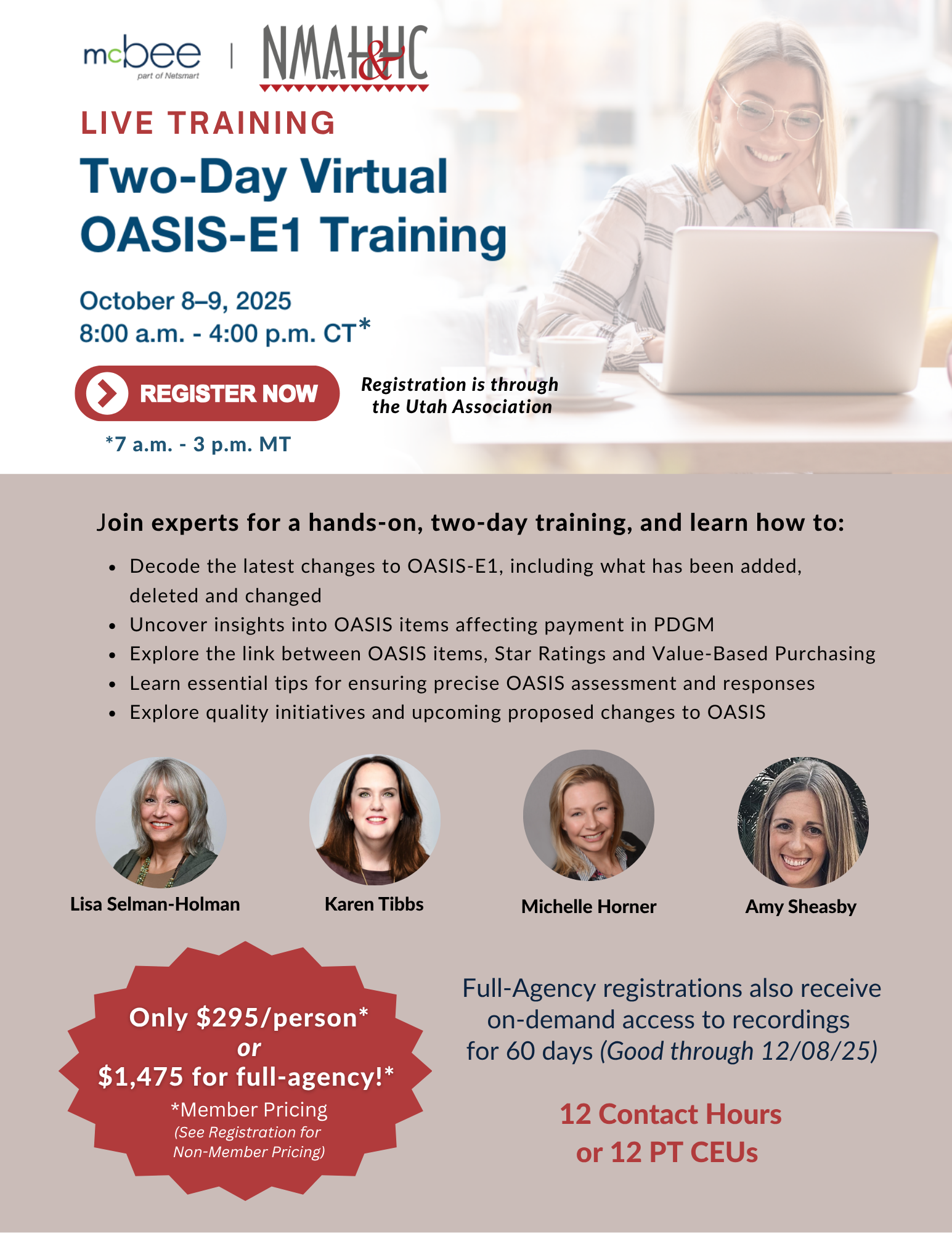 2025 OASIS-E1 Virtual Training